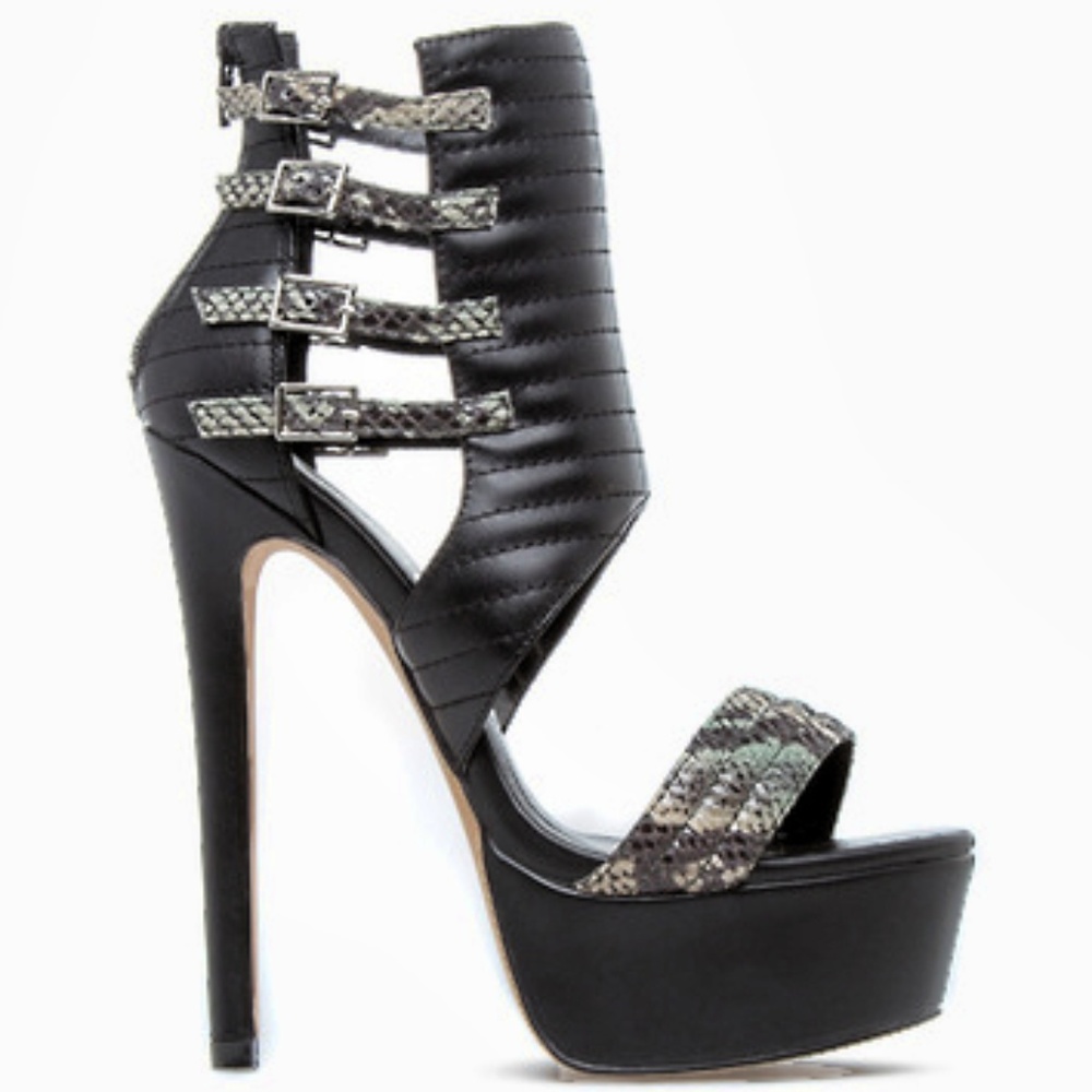 Paper Fox Desiree Heels - Gem